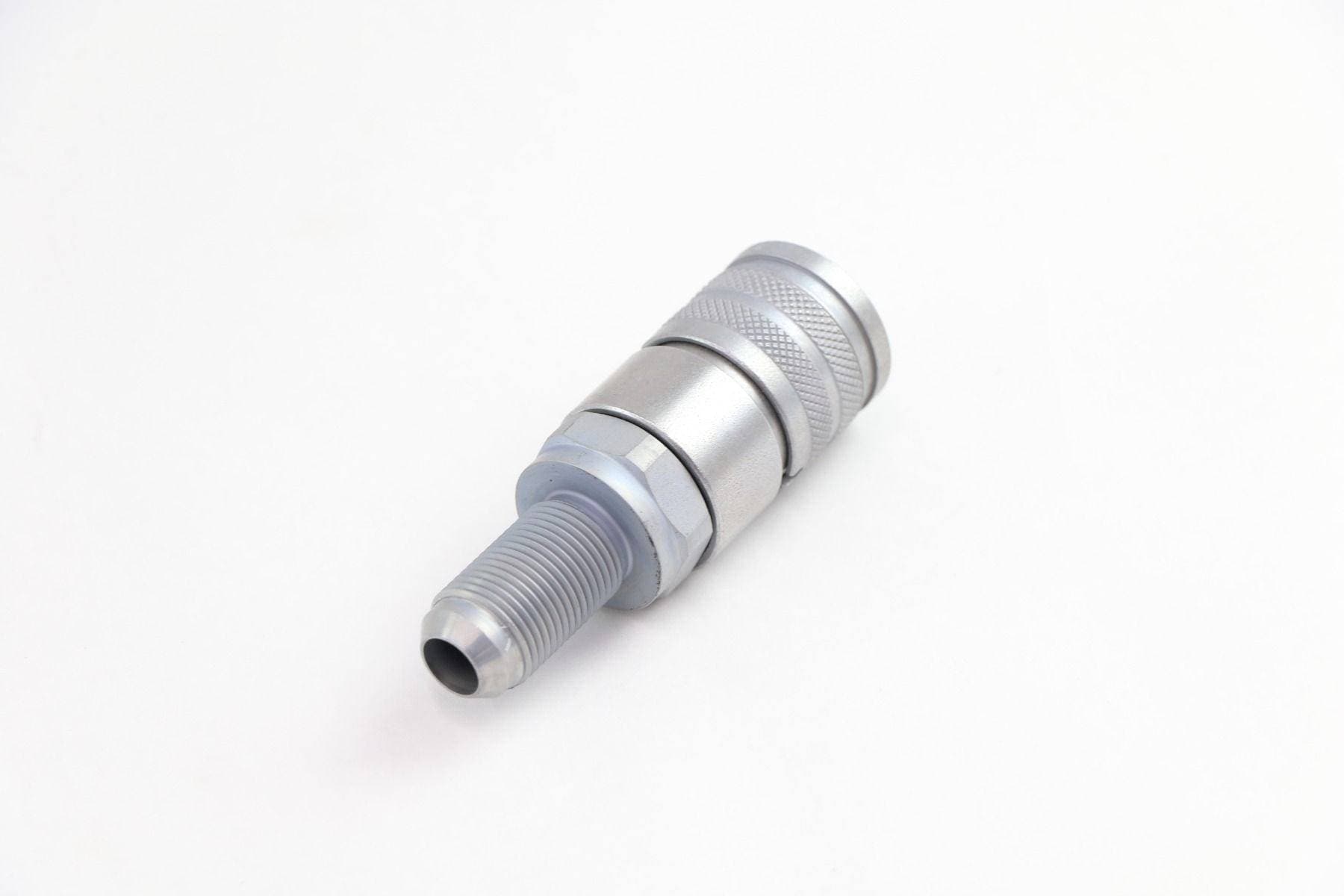 Bobcat Flat Face Female Coupler,1/4" body, 7/8" UNF/ORB thread 7246794 ...