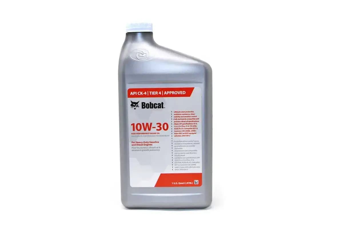 Bobcat Engine Oil, 10W30 - 1 Quart - 7354875 - Williams Machinery